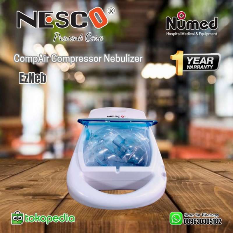Promo Nebulizer Nesco Ez-neb / Compressor Nebulizer Original Nesco ...