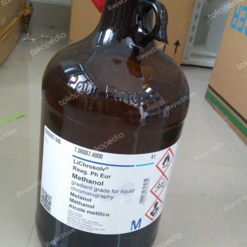 Promo Methanol Pro Analis Hplc Merck 4l Diskon 23% Di Seller Leomord ...