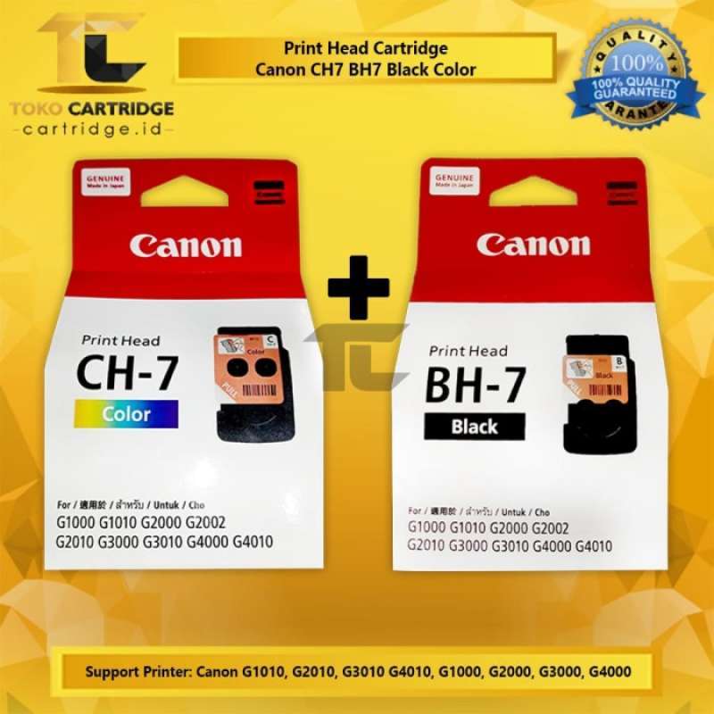 Promo Print Head Bh-7 Bh7 Black Ch-7 Ch7 Color Cartridge G2010 G3010 ...