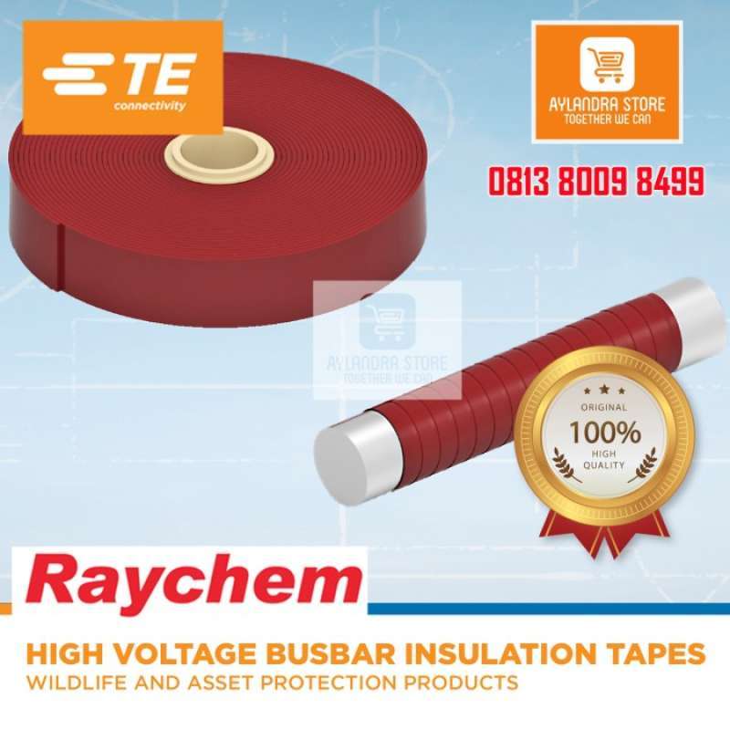 Jual Raychem Hvbt-14-a(b10) High Voltage Busbar Insulation Tapes Di ...