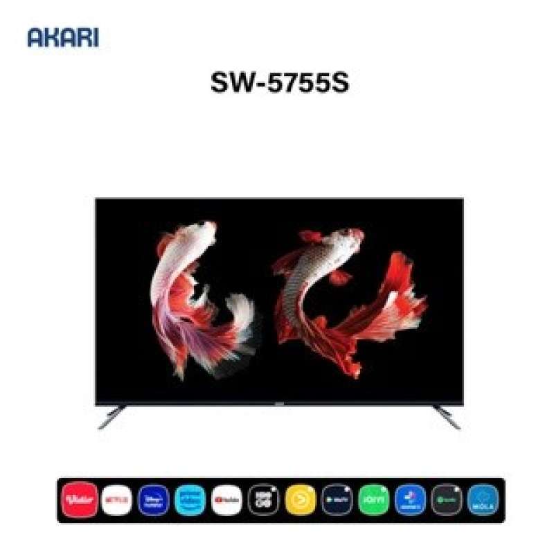 Jual Digital Led Tv Akari 55 Inch Smart Android - Sw 5755 S Di Seller ...