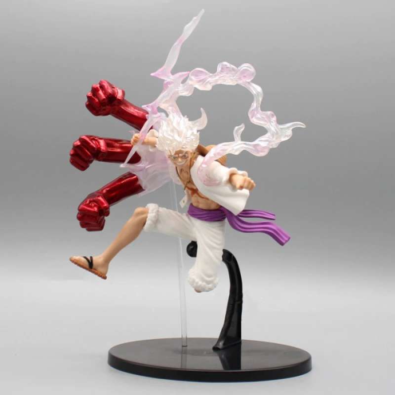 Jual Figure Luffy gear 5 Sun God Nika Figure One Piece Box Gomu Gomu No ...