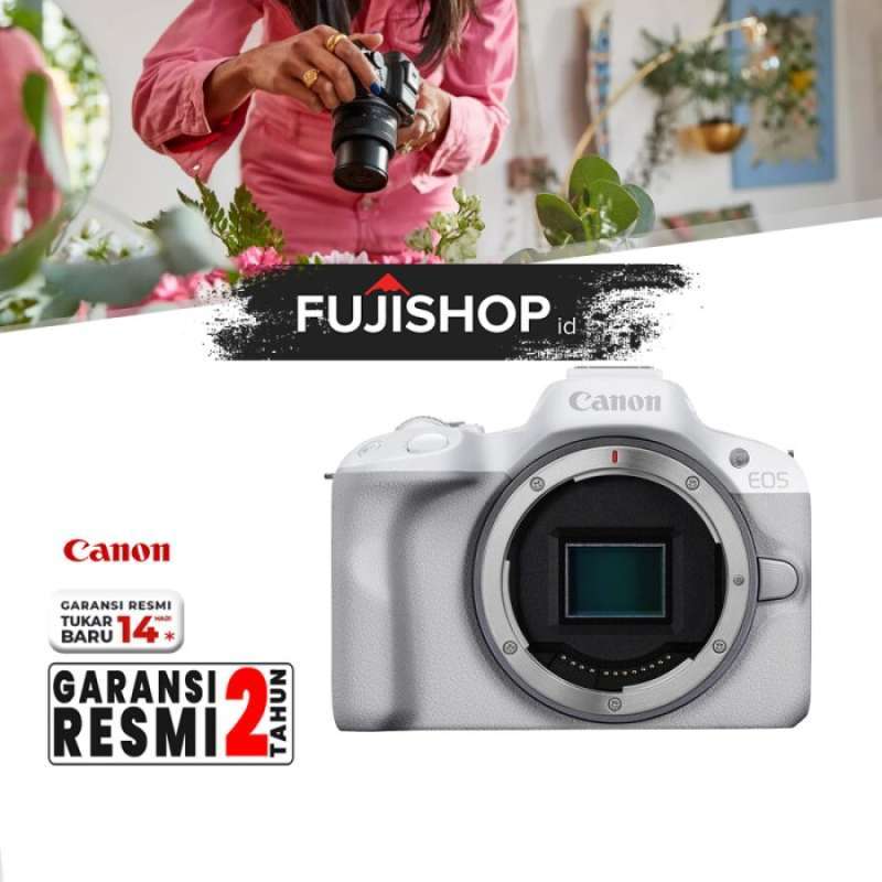 Jual Canon EOS R50 Body Kamera Mirrorless EOS R 50 Garansi Resmi di ...