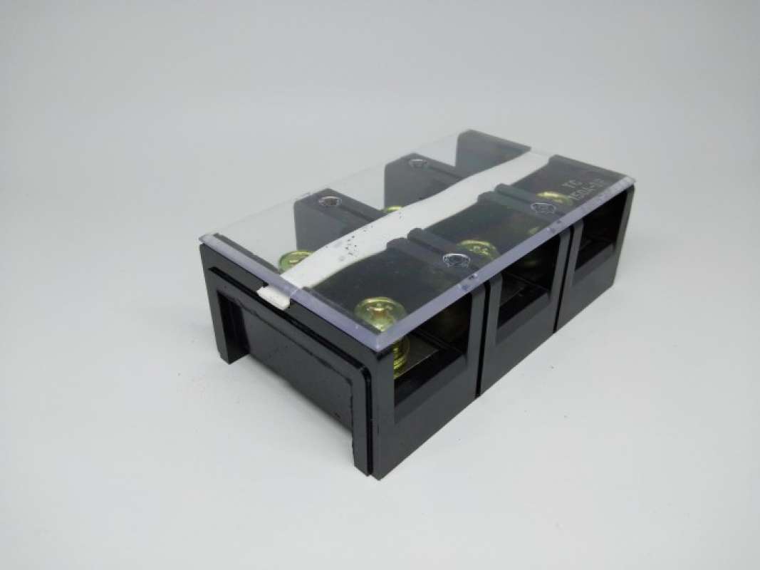Promo Terminal Block Blok Listrik 3 Pole Tc 1503 150A Diskon 17% di ...