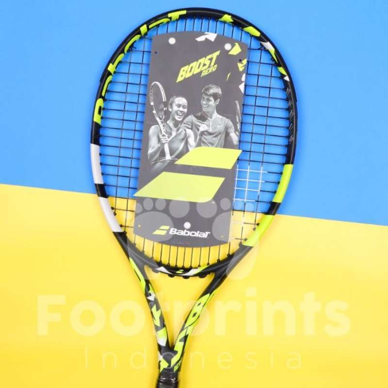 Jual Footprints Indonesia Raket Tenis Babolat Boost Aero 102 Black ...