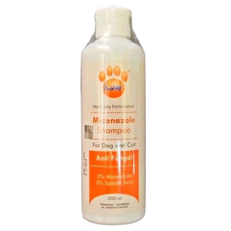 Jual MICONAZOLE Shampoo - Anti Fungal for Dog and Cat (200ml) di Seller ...