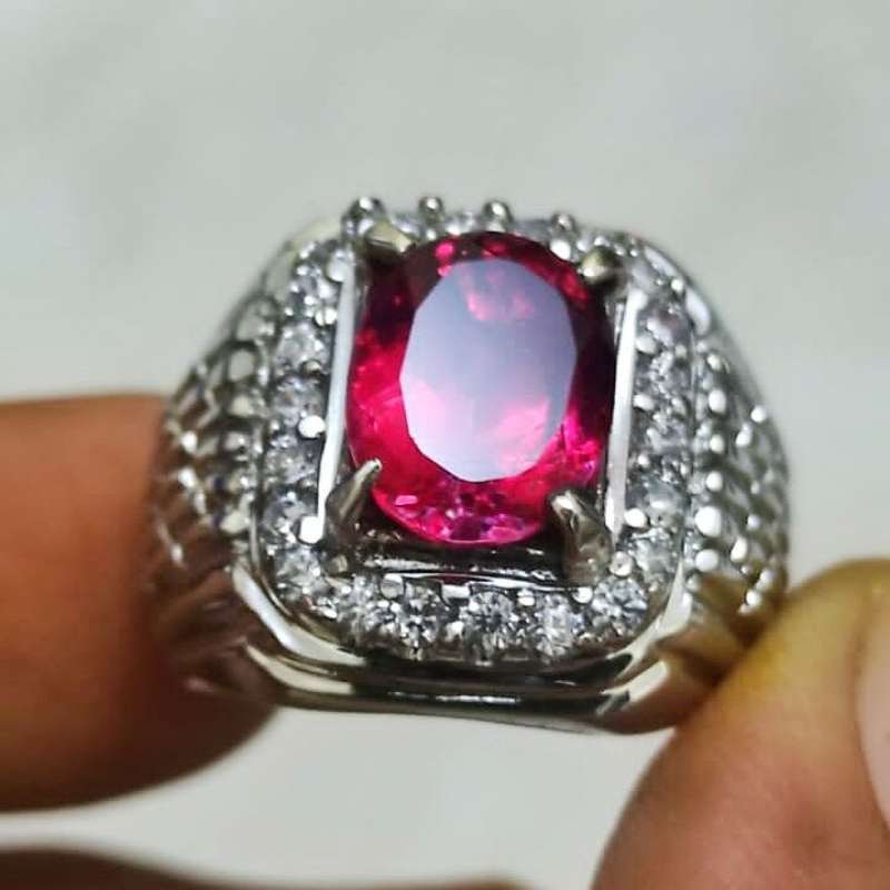 Promo Batu Permata Pink Topaz Beserta Memo Diskon 1% Di Seller Y_p ...