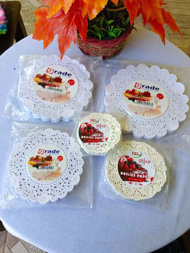 Jual Grade Doilies Paper / Bulatputih / Alas Dasar Samir / Alas Kertas ...