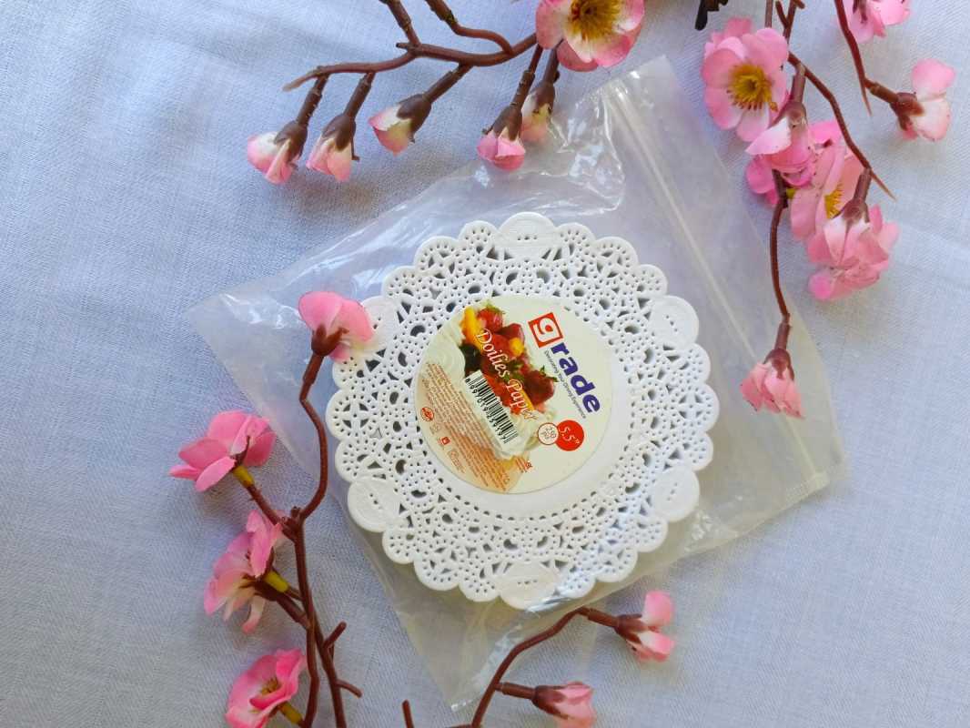 Jual Grade Doilies Paper / Bulatputih / Alas Dasar Samir / Alas Kertas ...