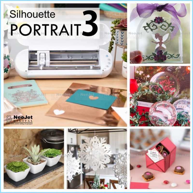 Jual Mesin Cutting Sticker Stiker Sablon Silhouette Cameo Mini Portrait ...