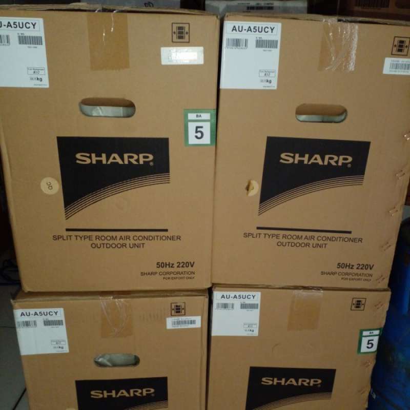 Jual outdoor ac sharp 1/2 pk ah05ucy china barang baru original di ...