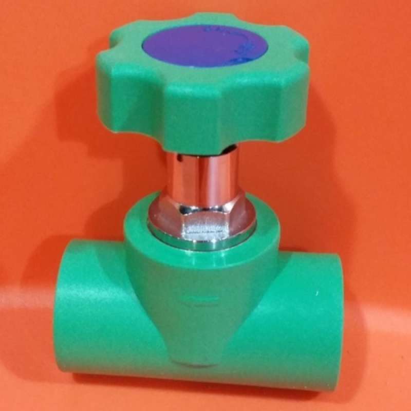 Jual Gate Valve 1 Inch Ppr / Gate Ppr 32 Mm / Fitting Pipa Air Panas Di ...
