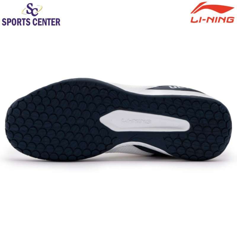 Promo New Sepatu Badminton Lining Ultra Speed Aytt043 White / Navy - 46 ...