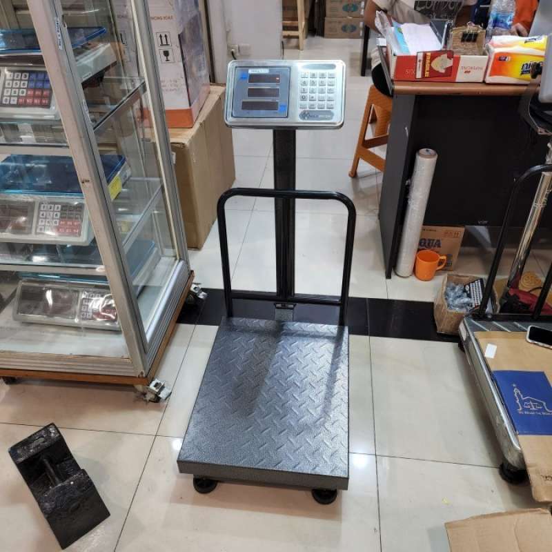 Jual Timbangan Digital 250kg/timbangan Barang 250 Kg Newtech Bisa Dilipat Di Seller Berkah ...