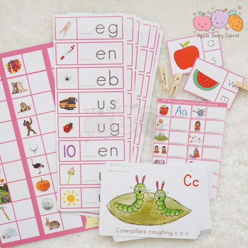 Promo Phonics Sing Along Card And Activity Worksheets Abc Phonic Diskon ...