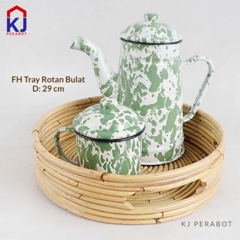 Promo Fh Tray Rotan Bulat Diskon 26% di Seller Surti Shop - Harapan ...