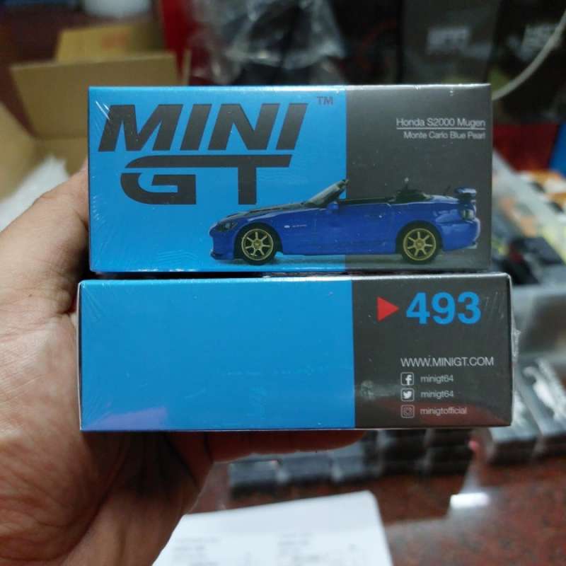 Promo Mini GT Skala 64 Honda S2000 Mugen Monte Carlo Blue #493 Diskon ...
