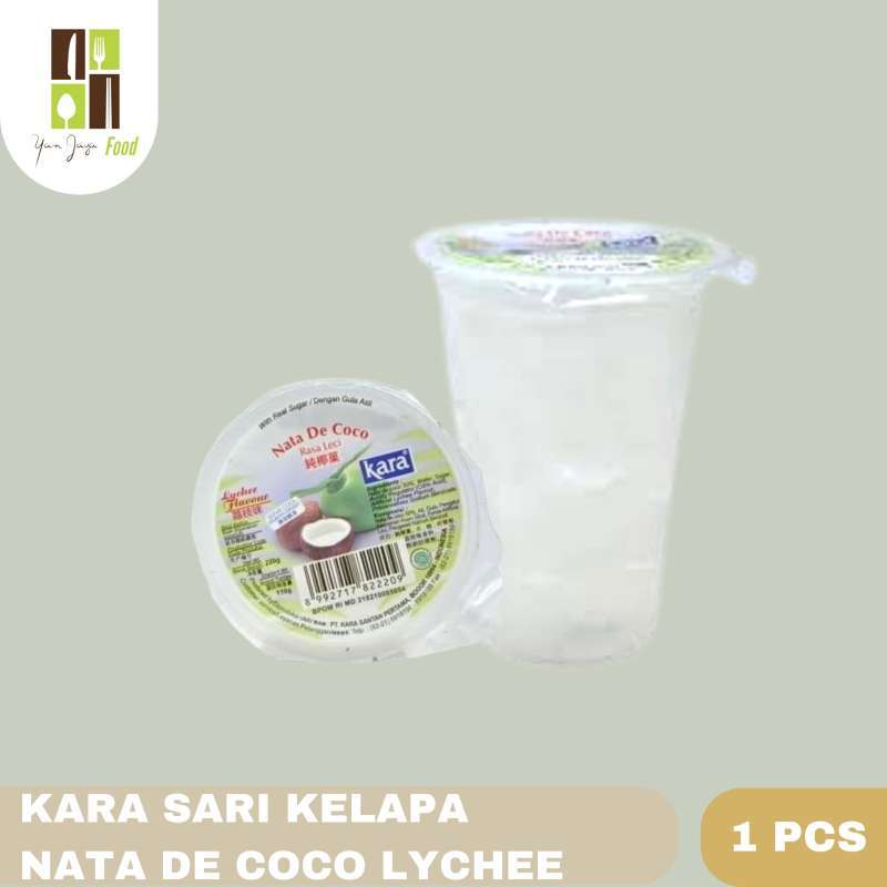 Jual Kara Sari Kelapa Leci / Kara Nata De Coco Lychee 220 Gr 1 Carton ...