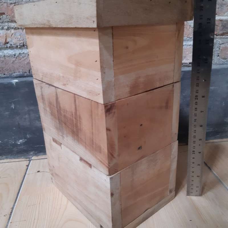 Jual Stup Trona Australia Smart Hive Auto Split ( tumpuk 3 ) Kayu ...