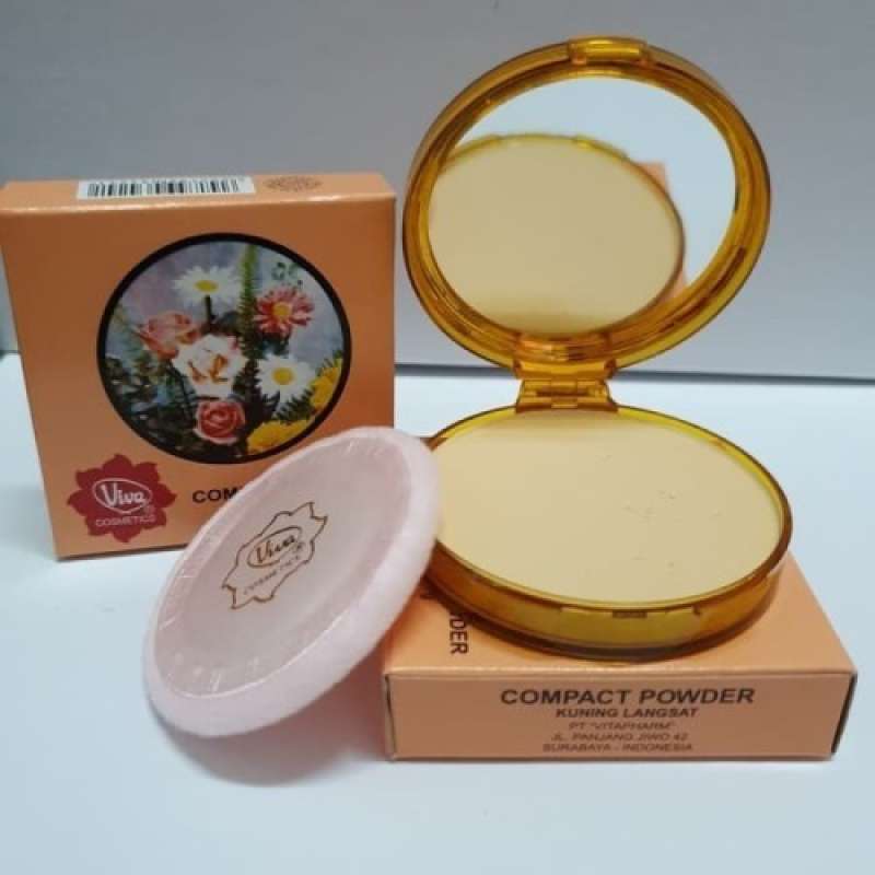 Promo â ¤ï¸ GK â ¤ï¸ VIVA Compact Powder Standar Classic Bedak Padat ...