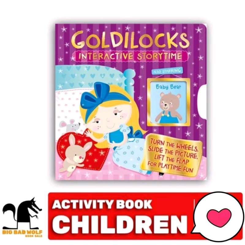 Jual Big Bad Wolf Goldilocks : Interactive Storytime - Buku Aktivitas ...
