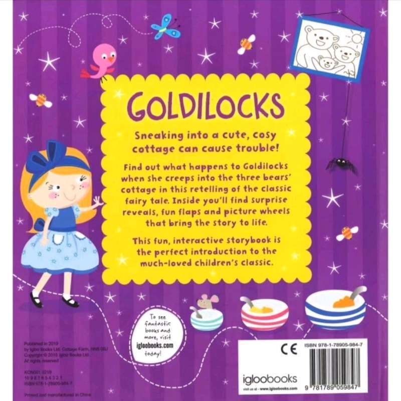 Jual Big Bad Wolf Goldilocks : Interactive Storytime - Buku Aktivitas ...