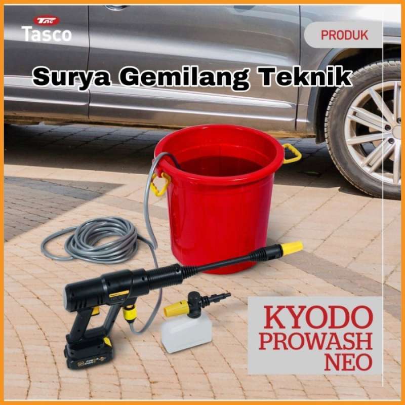 Promo Alat Steam Jet Cleaner Portable KYODO PROWASH NEO Cordless Jet Cleaner Diskon 23% di ...