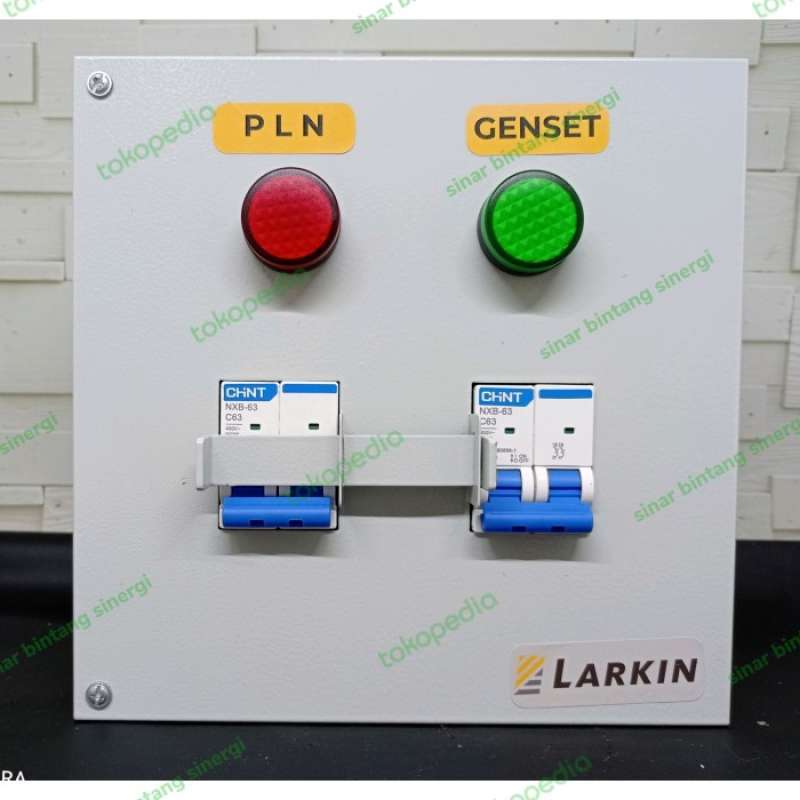 Promo Panel Interlock Switch PLN - Genset Chint 2P (Pengganti Ohm ...