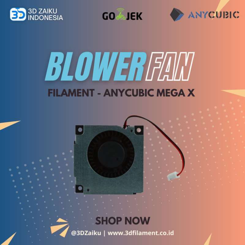 Promo Anycubic Mega X Blower Fan Filament Cooling Fan Diskon 26% di ...