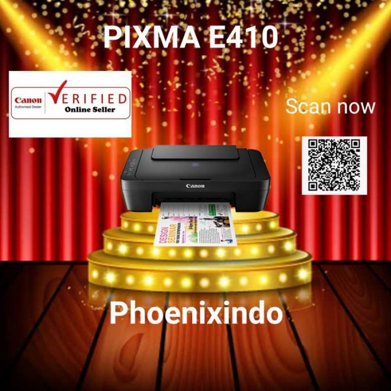 Promo Canon Pixma E410 E 410 Diskon 26% di Seller Jaya Abadi Elektrik ...