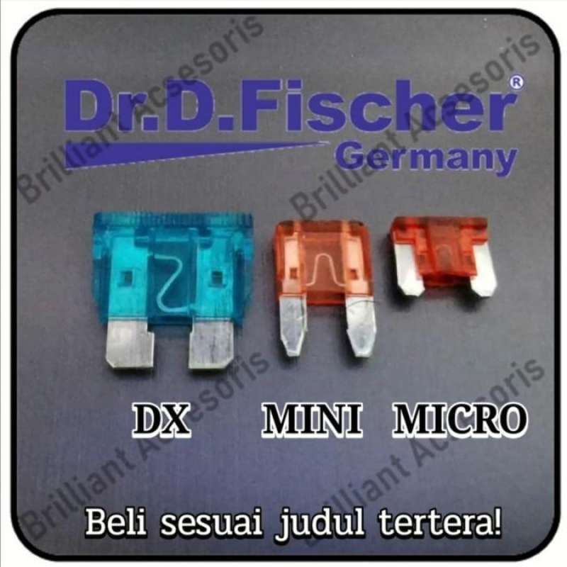 Promo Sekring Mobil Dx Tancep - Dr.d. Fischer - Dx Premium Besar Diskon ...
