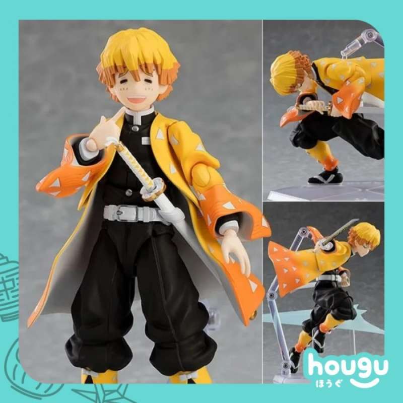 Promo [Pre Order] figma Zenitsu Agatsuma DX Edition - Kimetsu no Yaiba ...