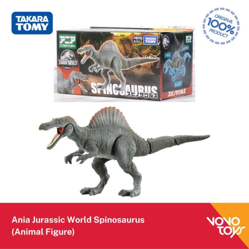 Jual Tomica Ania Jurassic World Spinosaurus Animal Figure Takara Tomy di Seller Vovo Toys - Vovo ...
