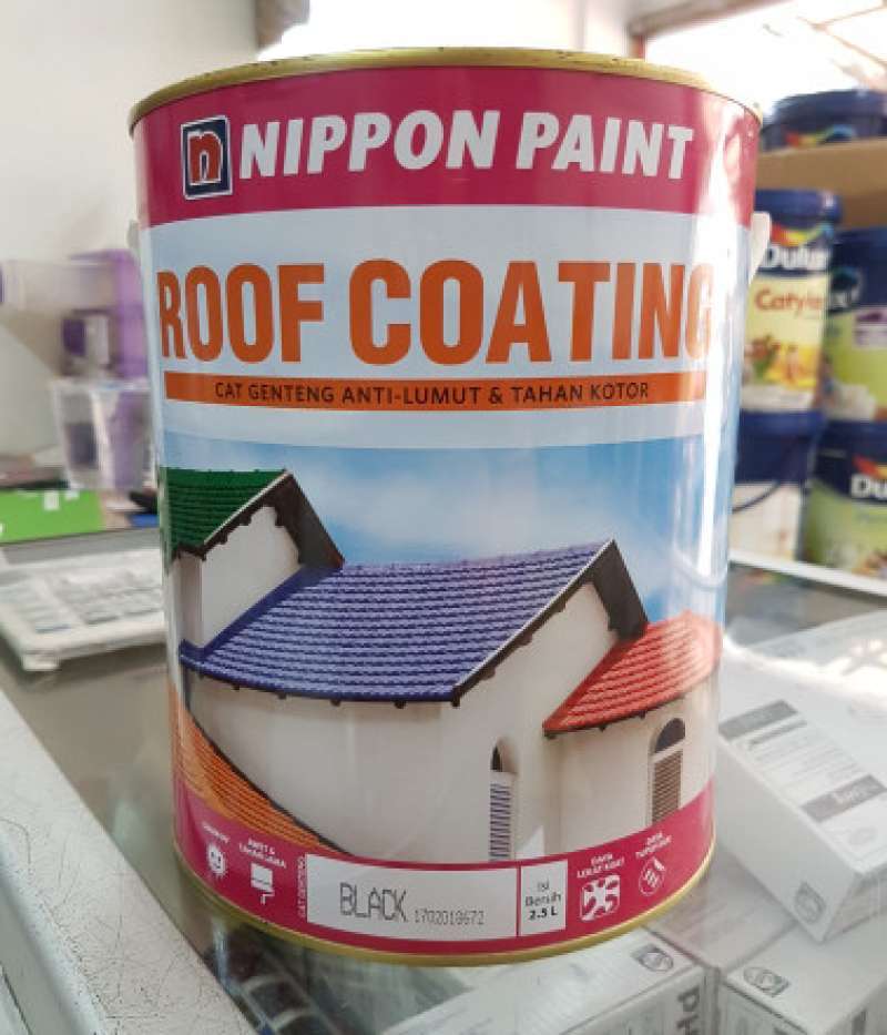 Promo Nippon Paint Roof Coating Cat Genteng 2.5 Liter Diskon 23% di ...
