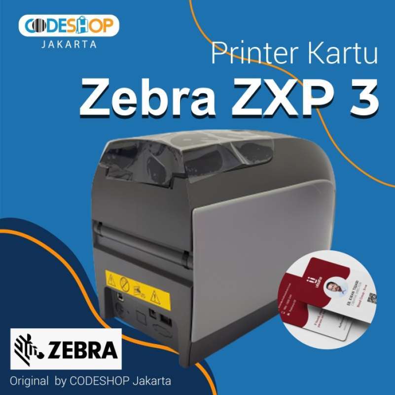 Promo Id Card Printer Zebra Zxp3 Zxp Series 3 Cetak Kartu Pelajar Mahasiswa Diskon 23% di Seller ...