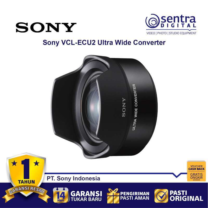 Jual Sony VCL-ECU2 Ultra Wide Converter for E 16mm F2.8 & E 20mm F2.8 Lens di Seller Sentra ...
