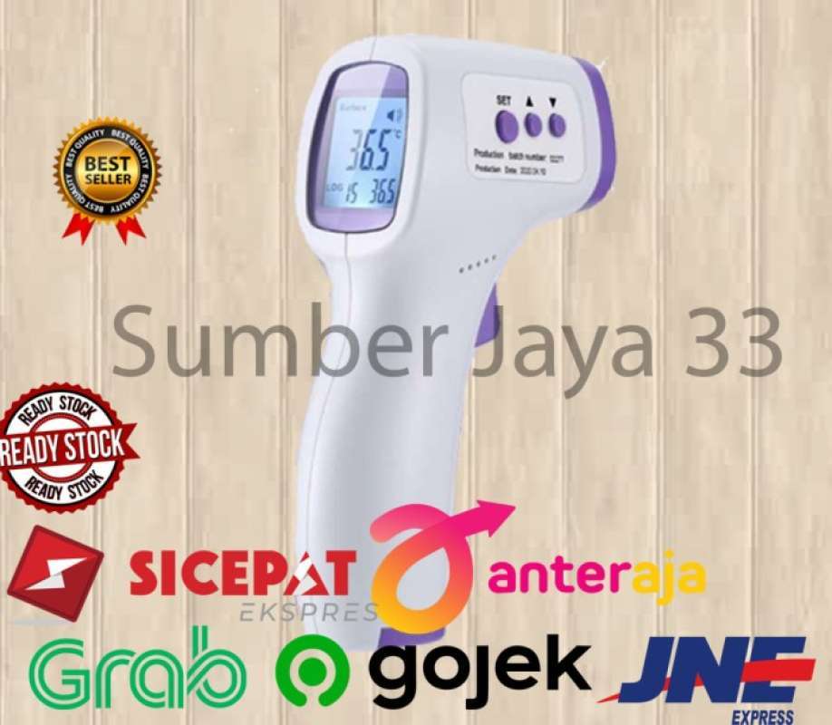 Promo Thermometer Infrared Digital Non Contact Termogun Termometer Not ...