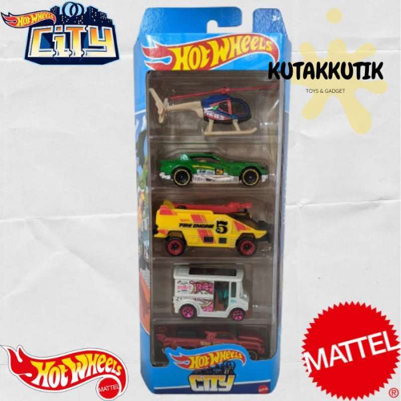 Jual Hot Wheels Gift Set 5 Cars Pack Original Mattel Bisa Pilih - HW ...
