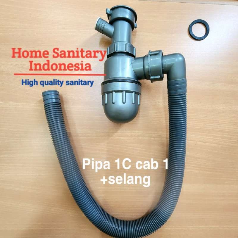 Jual Selang Pipa Pembuangan Sink Cuci Piring Wastafel Bak Kontrol ...