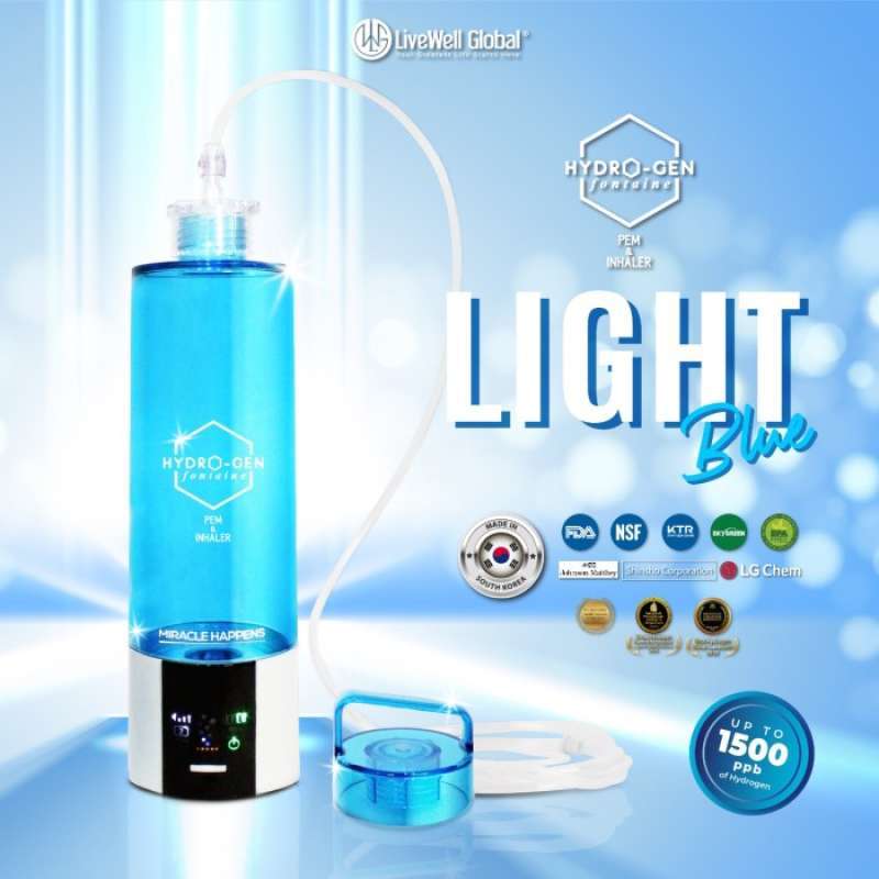 Jual Hydrogen Fontaine Pem & Inhaler (light Blue Limited Edition) Di ...