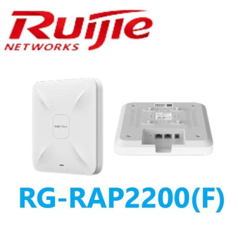 Promo Ruijie RAP2200F RAP-2200F RAP2200 AC1300 DualBand Ceiling Access ...