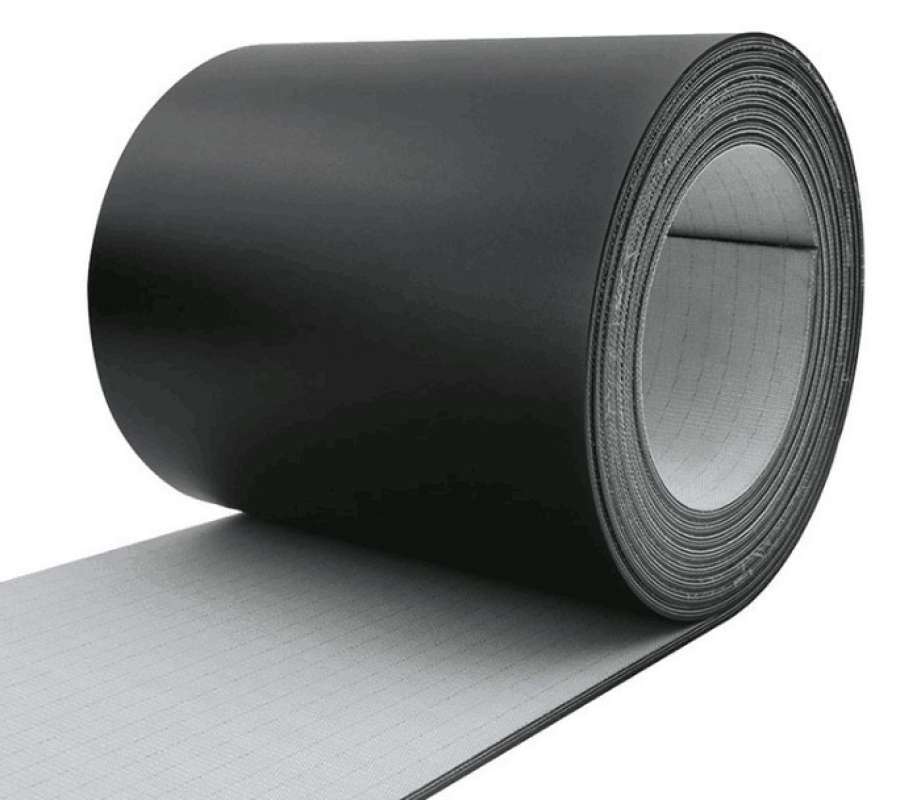Black Rubber Conveyor Belt Rubber-Cal Heavy Black Conveyor Belt ...