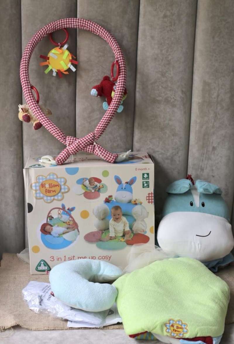 Promo ELC Farm Blossom Sit Me Up Playmat - Cosy Deluxe - Clover Cow ...