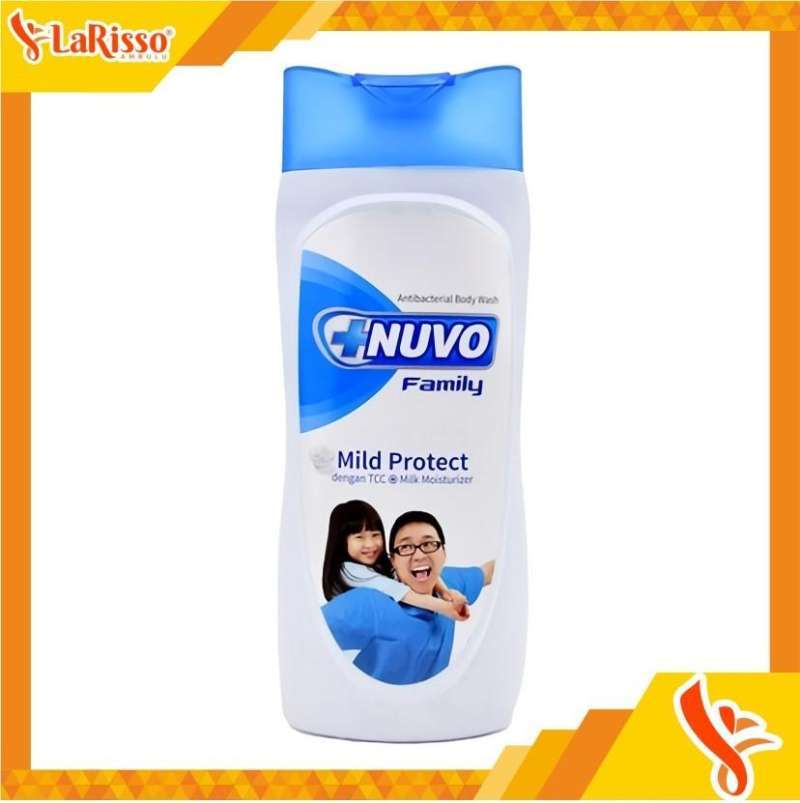 Jual Nuvo Bodywash Botol Pump 600ml Mild Protect Di Seller Larisso ...