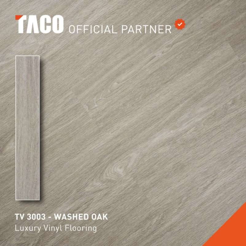 Promo Taco Lantai Vinyl 3mm - Tv 3003 Washed Oak Diskon 5% Di Seller ...