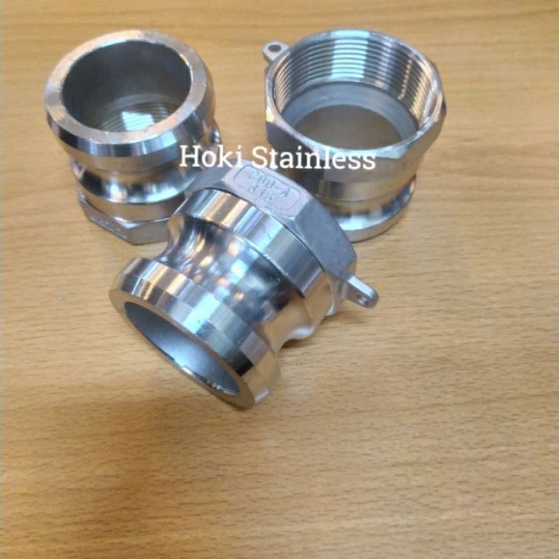 Promo Camlock Fitting / Camlock Coupling Ss316 Type A Ukuran 11/2 Inch ...