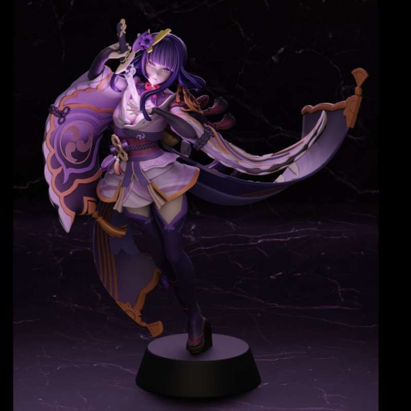 Promo raiden shogun baal v2 genshin resin figure Diskon 33% di Seller ...