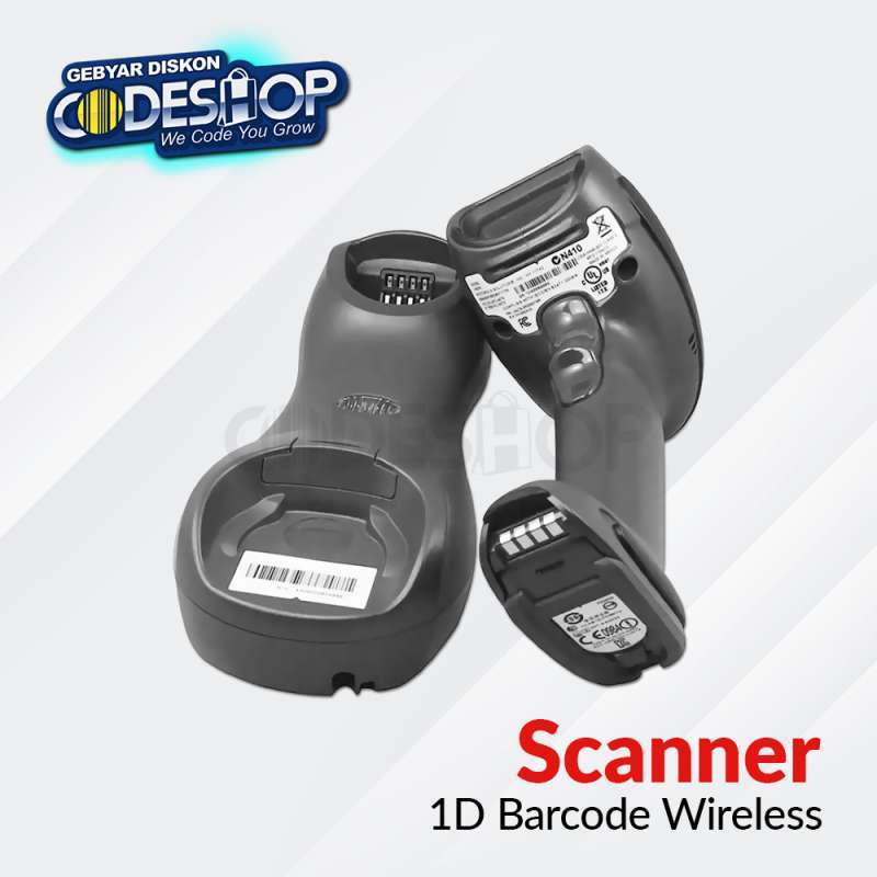 Jual Zebra Symbol Li4278 Scanner Barcode 1d Wireless Scan 100 Meter ...