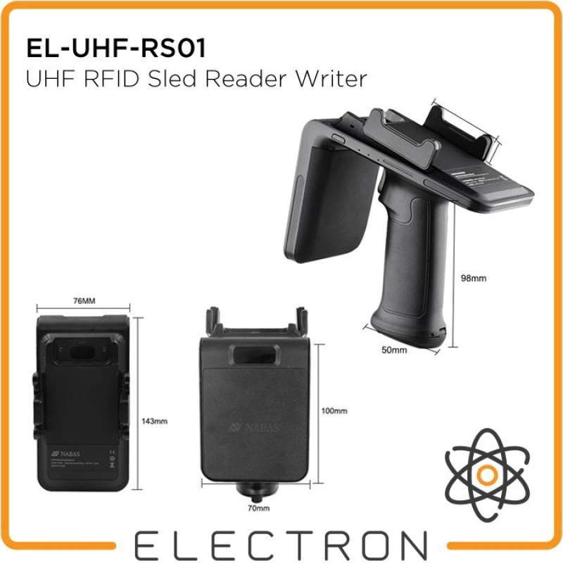 Promo EL-UHF-RS01 UHF RFID Sled Reader Writer Bluetooth EPC Gen2 ISO18000-6C Diskon 23% di ...