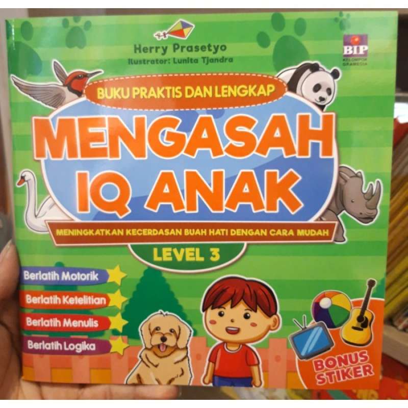 Promo BUKU AKTIVITAS ANAK PRAKTIS DAN LENGKAP MENGASAH IQ ANAK LEVEL 3 ...